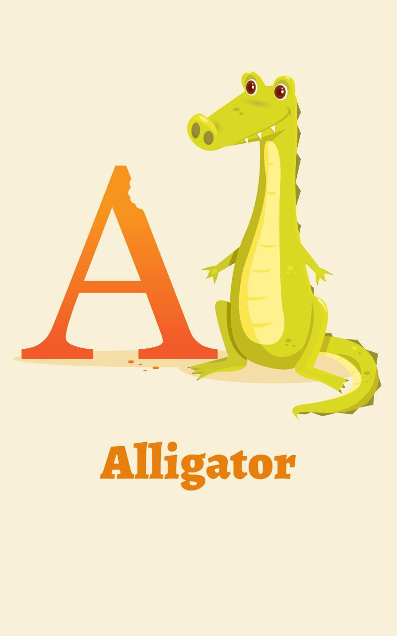 Alphabet All-Stars: Animal Flashcards - Amped Up Learning