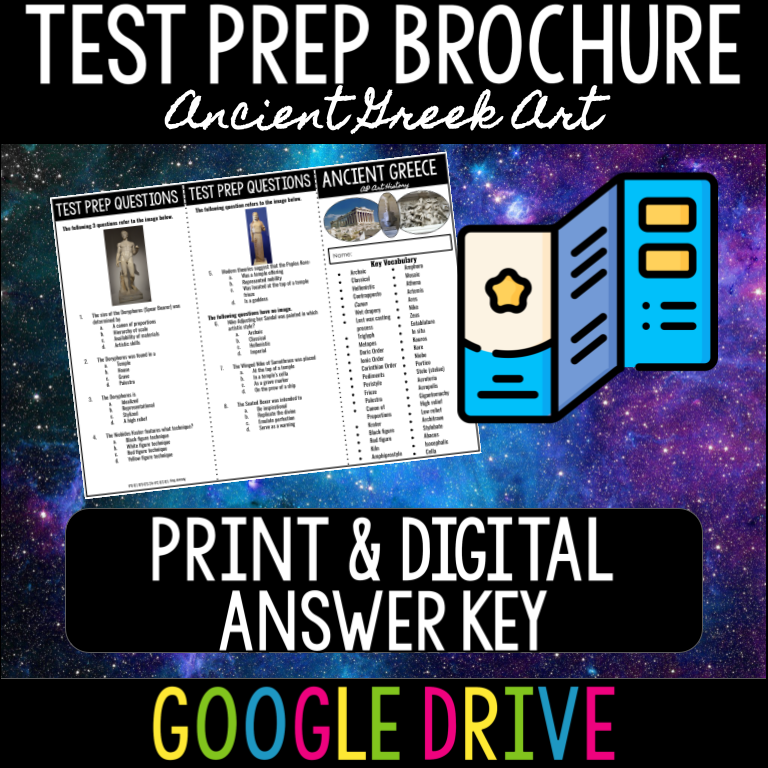 Ancient Greece Test Prep Brochure - AP Art History - Amped Up Learning