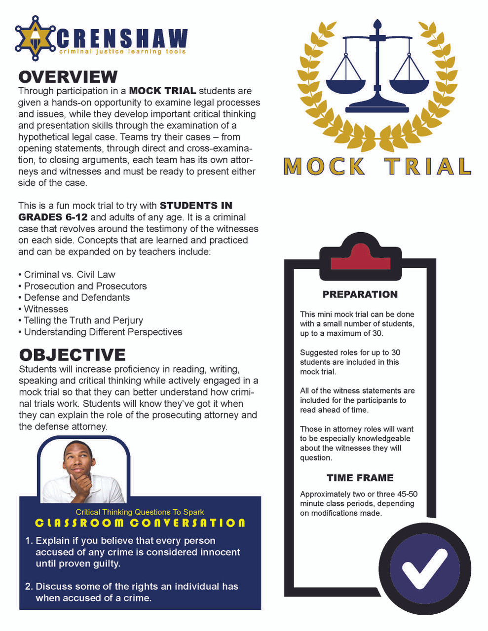 Lesson Bundle MOCK TRIAL