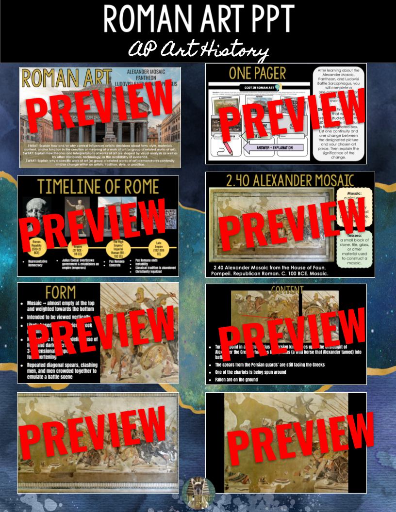 Roman Art PowerPoint - AP Art History - Amped Up Learning