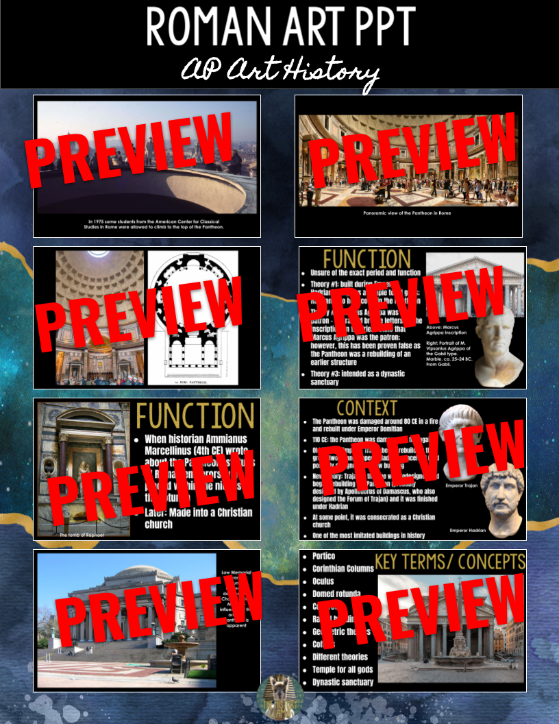 Roman Art PowerPoint - AP Art History - Amped Up Learning