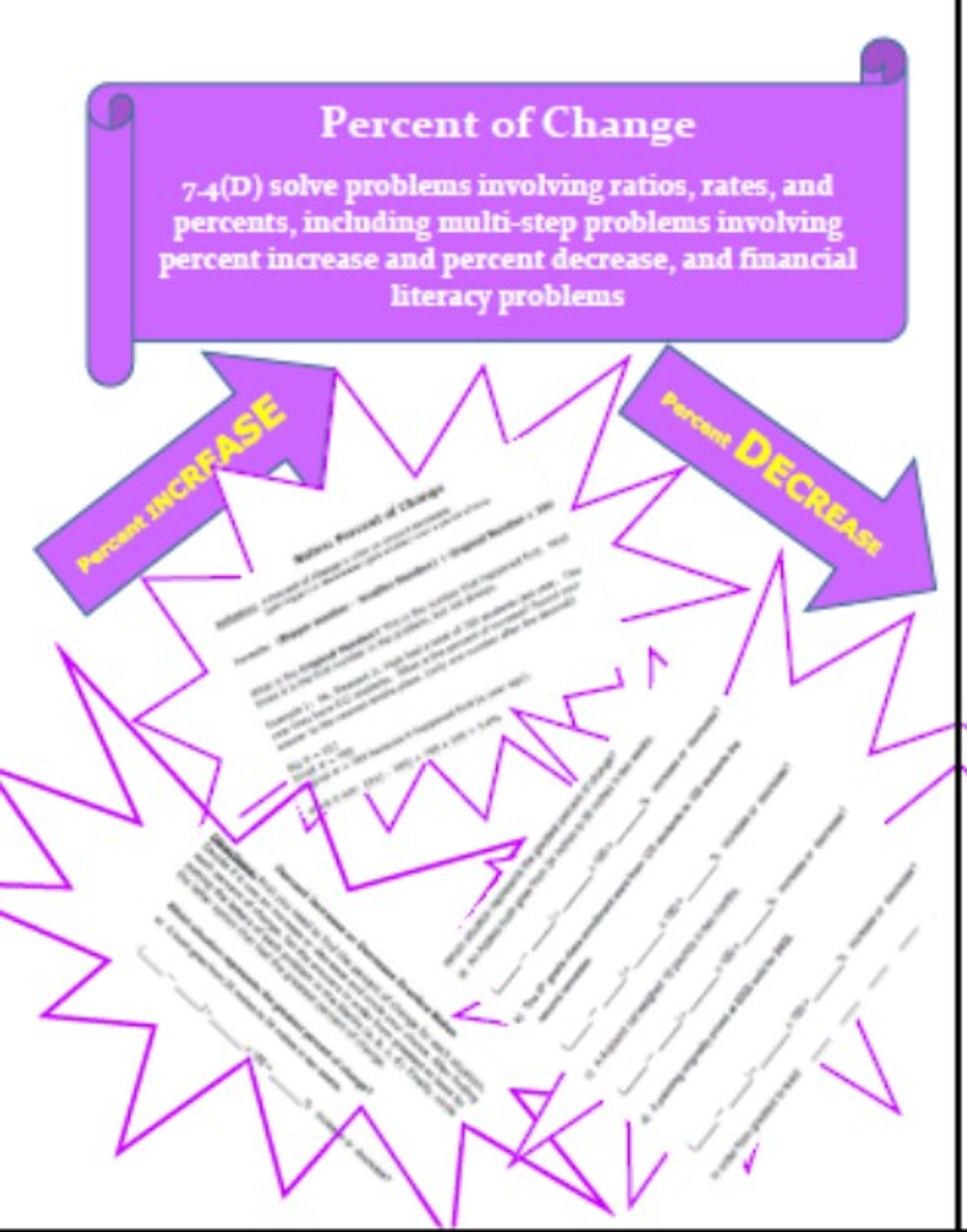 Percent of Change Practice - Amped Up Learning