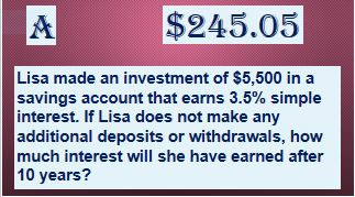 Personal Financial Literacy: Simple & Compound Interest - Amped Up Learning