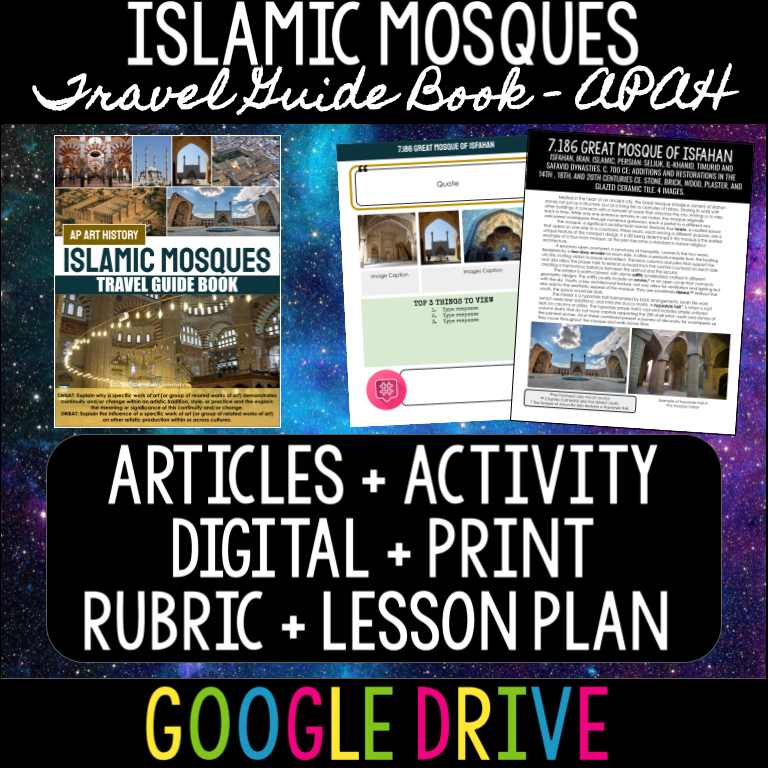 Travel Book: Islamic Mosques - AP Art History