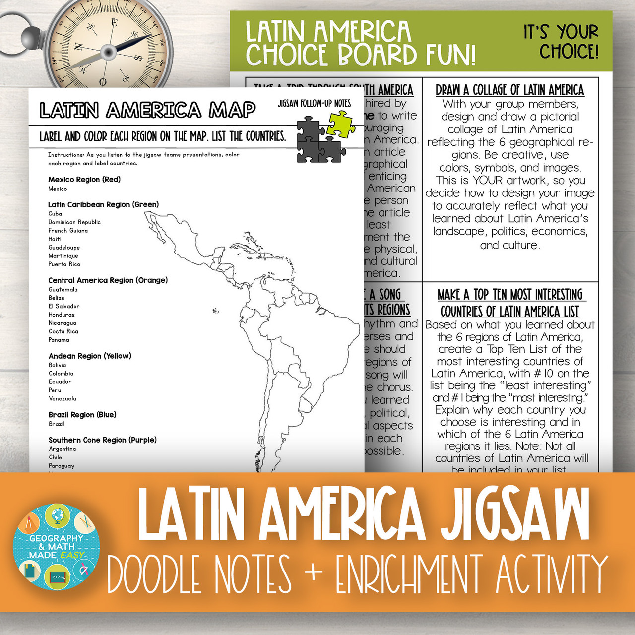 geography and math made easy, geography, geography activities ...