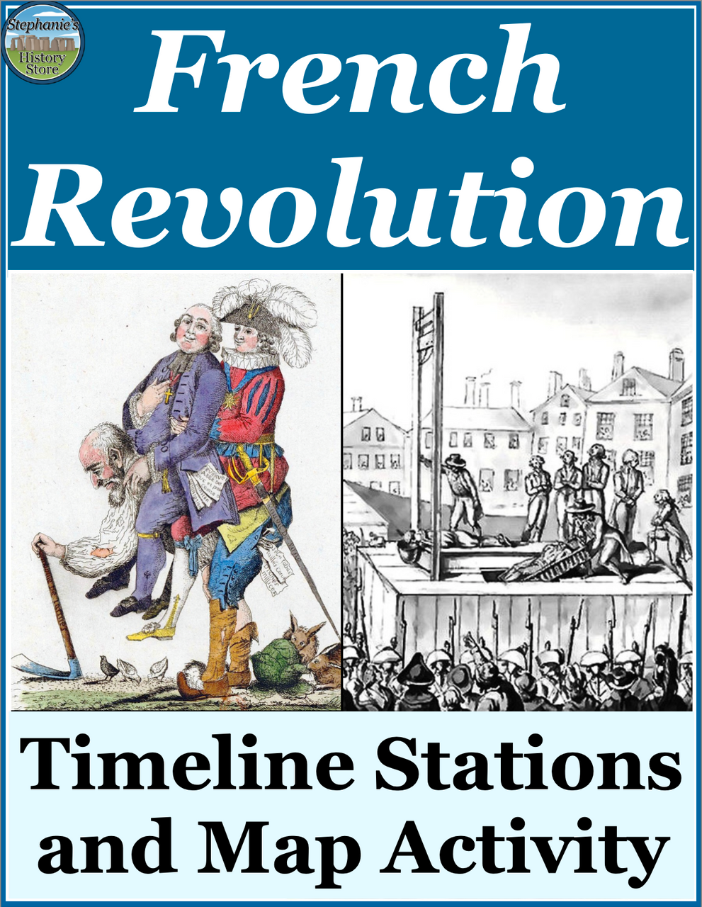 The French Revolution Timeline Map Image Analysis Stations Activity