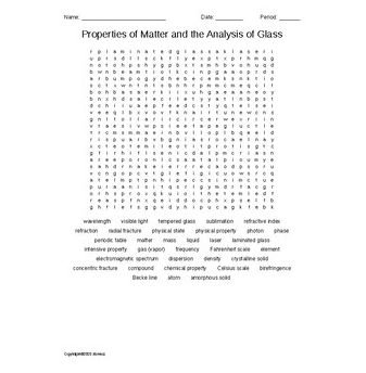 The Crime Scene Word Search for a Forensics Course - Amped Up Learning