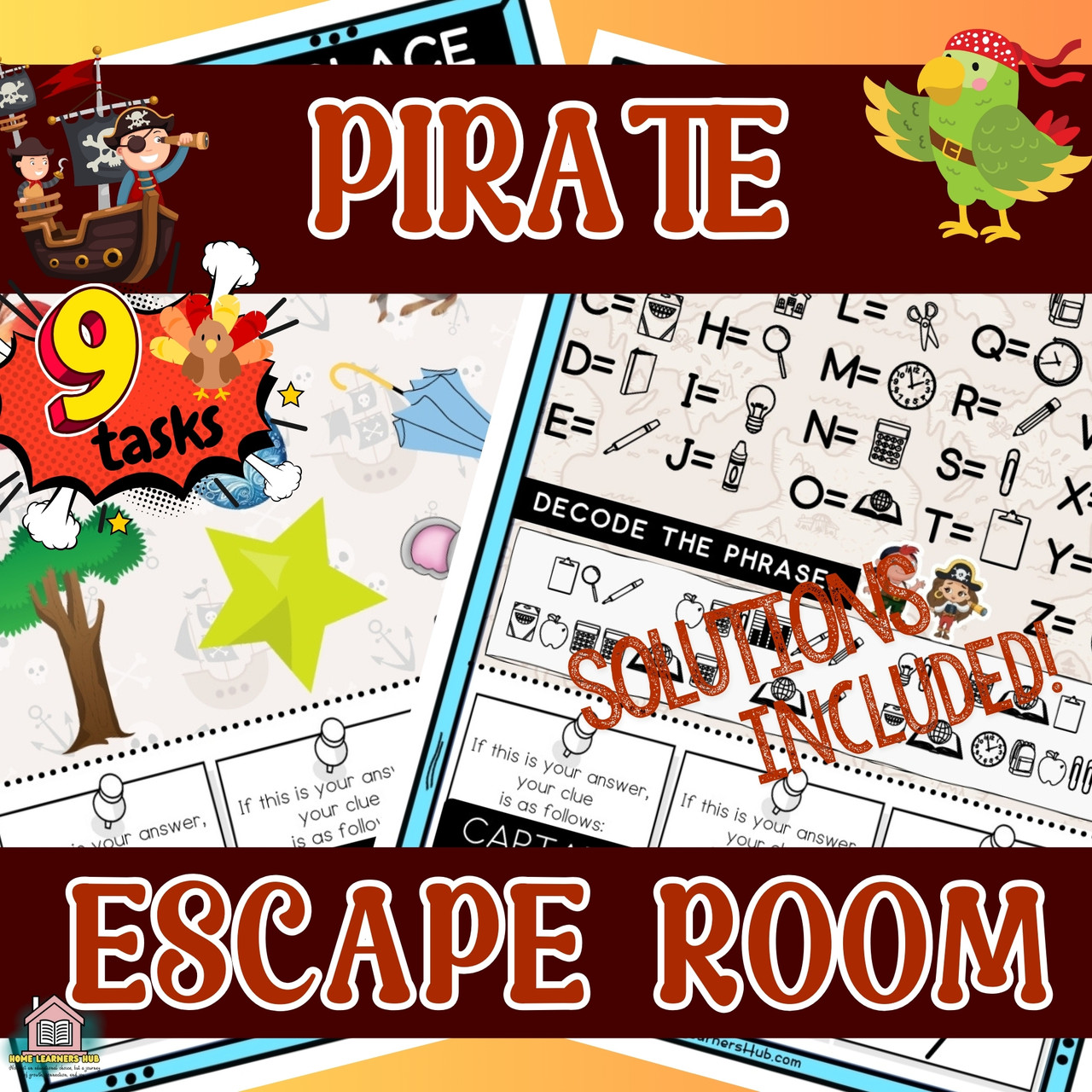 Pirate Escape Room Game - Amped Up Learning