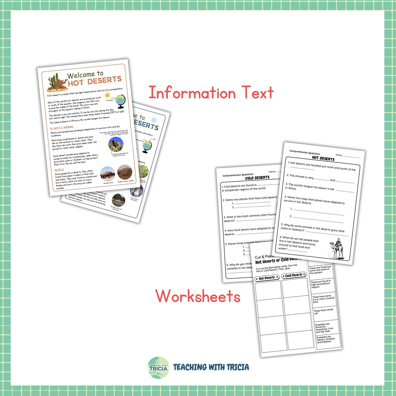 Desert Biome - Hot and Cold Deserts: Definitions, Climate, Plants ...