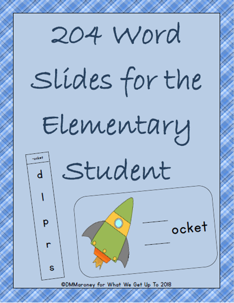 204 Word Slides for Elementary Students - Amped Up Learning