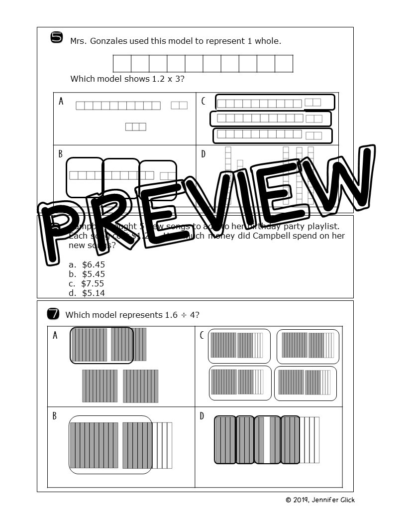 5th grade Review: Decimal Operations - Amped Up Learning