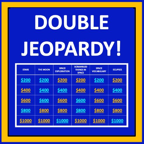 Solar System Jeopardy