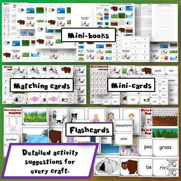 We're Going on a Bear Hunt - Activity Pack - Amped Up Learning