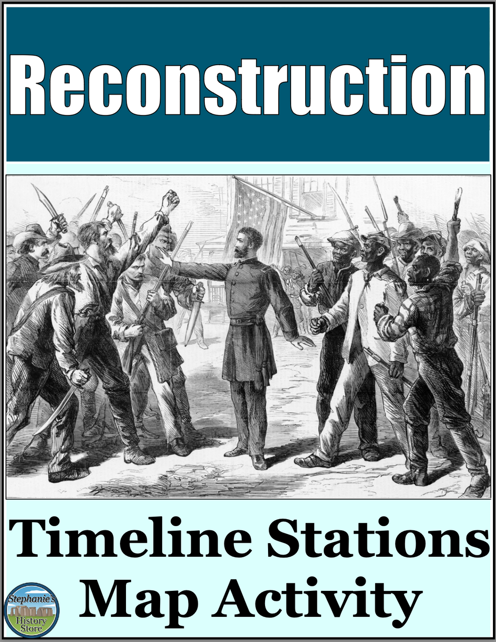 Reconstruction Timeline Map Image Analysis Stations Activity
