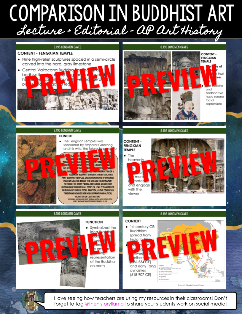 Comparison in Buddhist Art - Lecture + Editorial - AP Art History ...