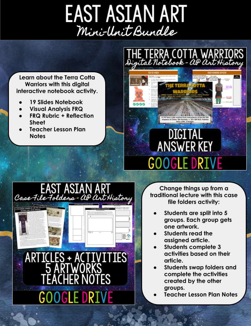East Asian Art Mini-Unit Bundle - AP Art History - Amped Up Learning