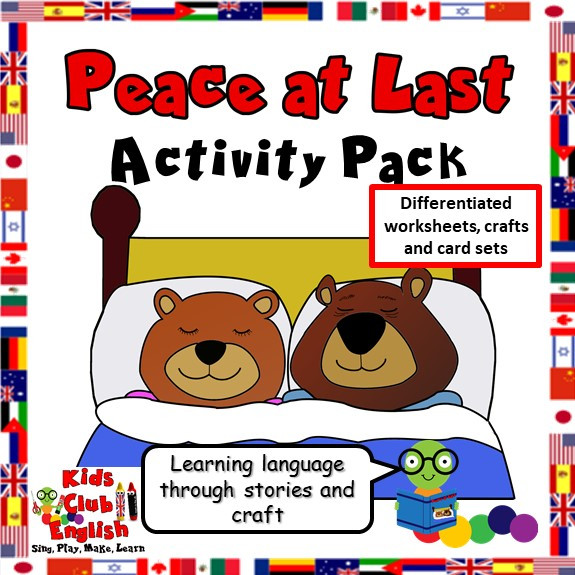 Peace at Last - Activity Pack - Worksheets, Crafts, Games, Flashcards ...