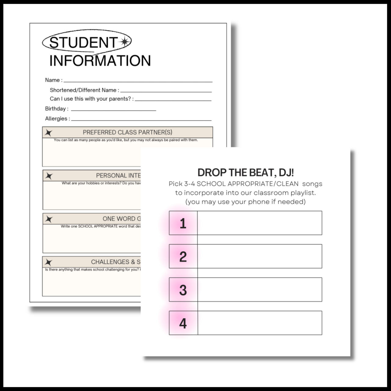 Back-to-School/1st Day of Class Stations Bundle: Engaging Icebreakers ...