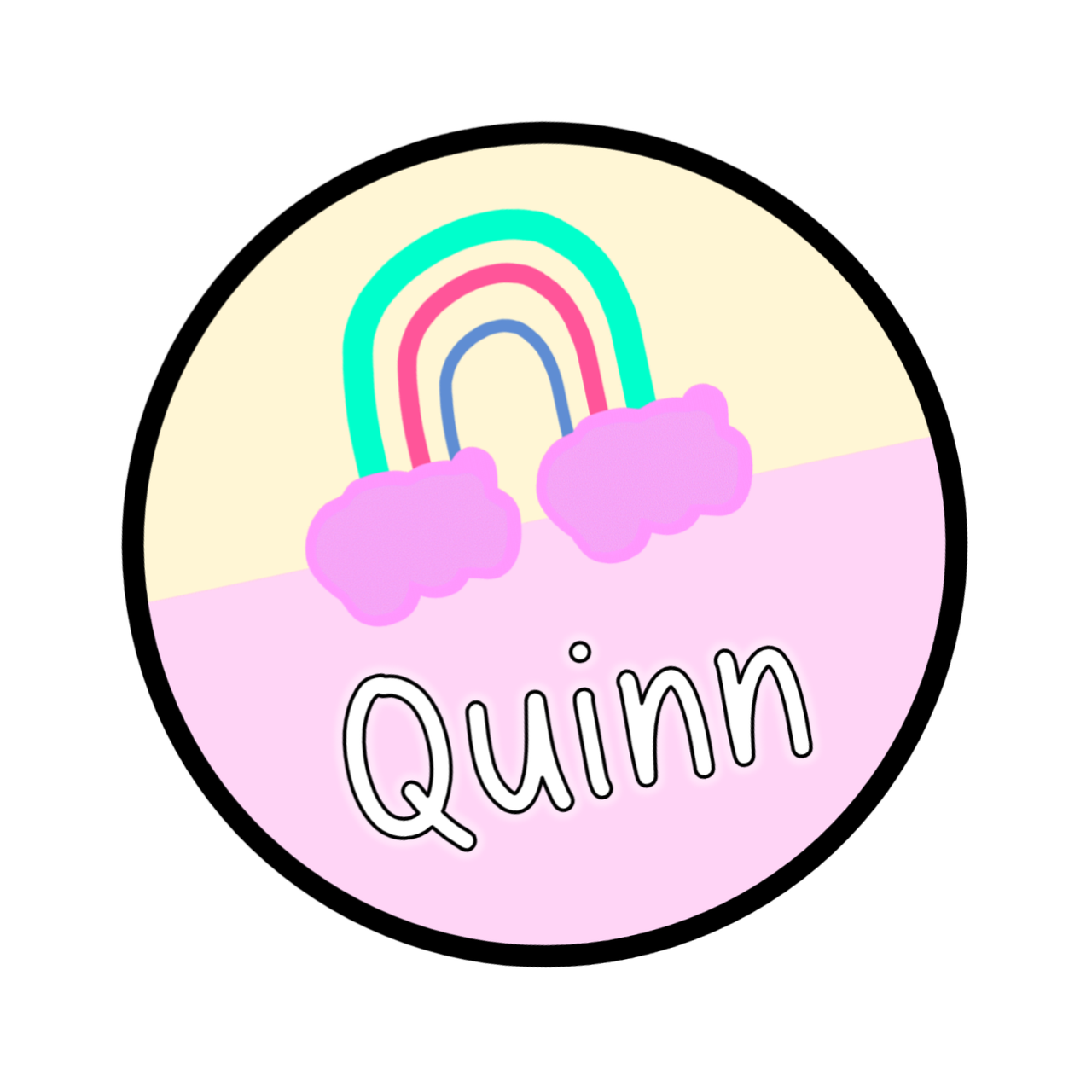 Printable Rainbow Student Name Labels, Editable Cubby Labels, Circle ...