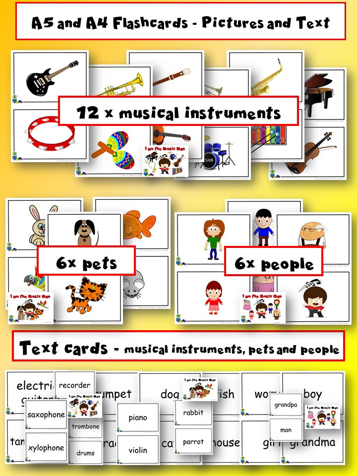 I Am the Music Man Card Games Pack