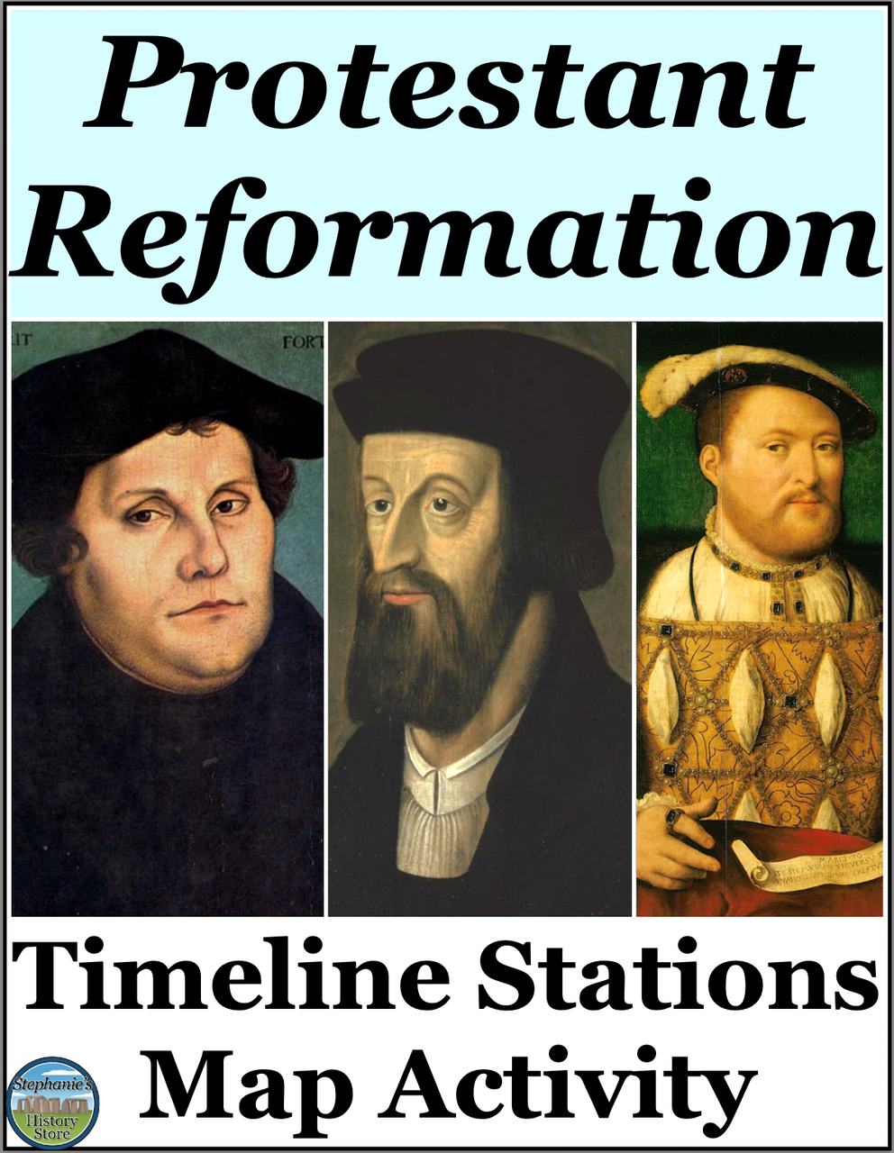 The Reformation Timeline Map Image Analysis Stations Activity