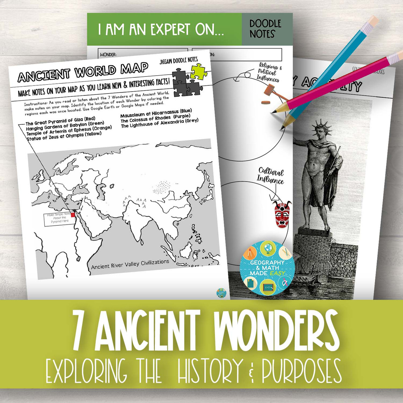 GEOGRAPHY & ANCIENT HISTORY: TRADING ALONG THE SILK ROAD (PAST & PRESENT)