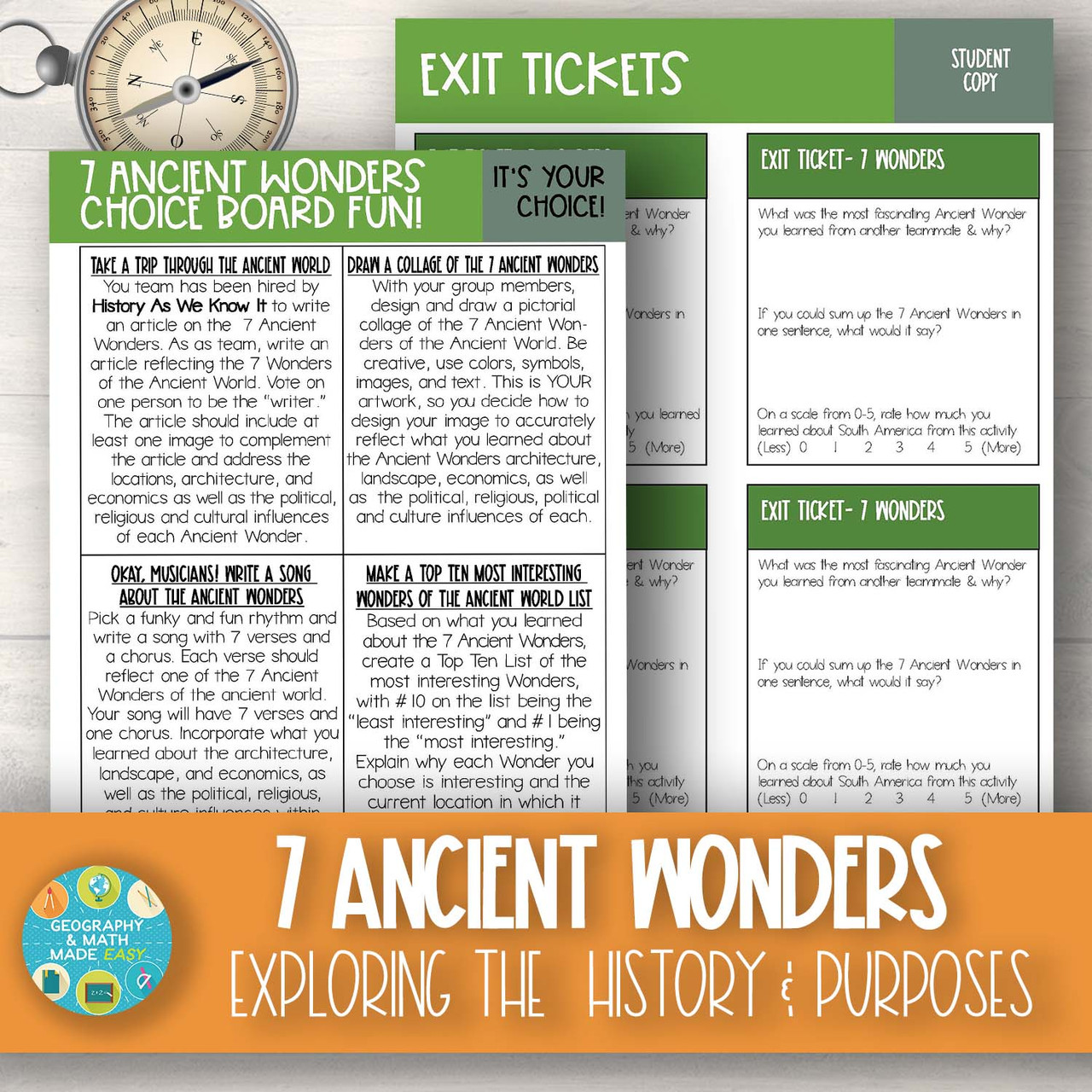 GEOGRAPHY & ANCIENT HISTORY: TRADING ALONG THE SILK ROAD (PAST & PRESENT)