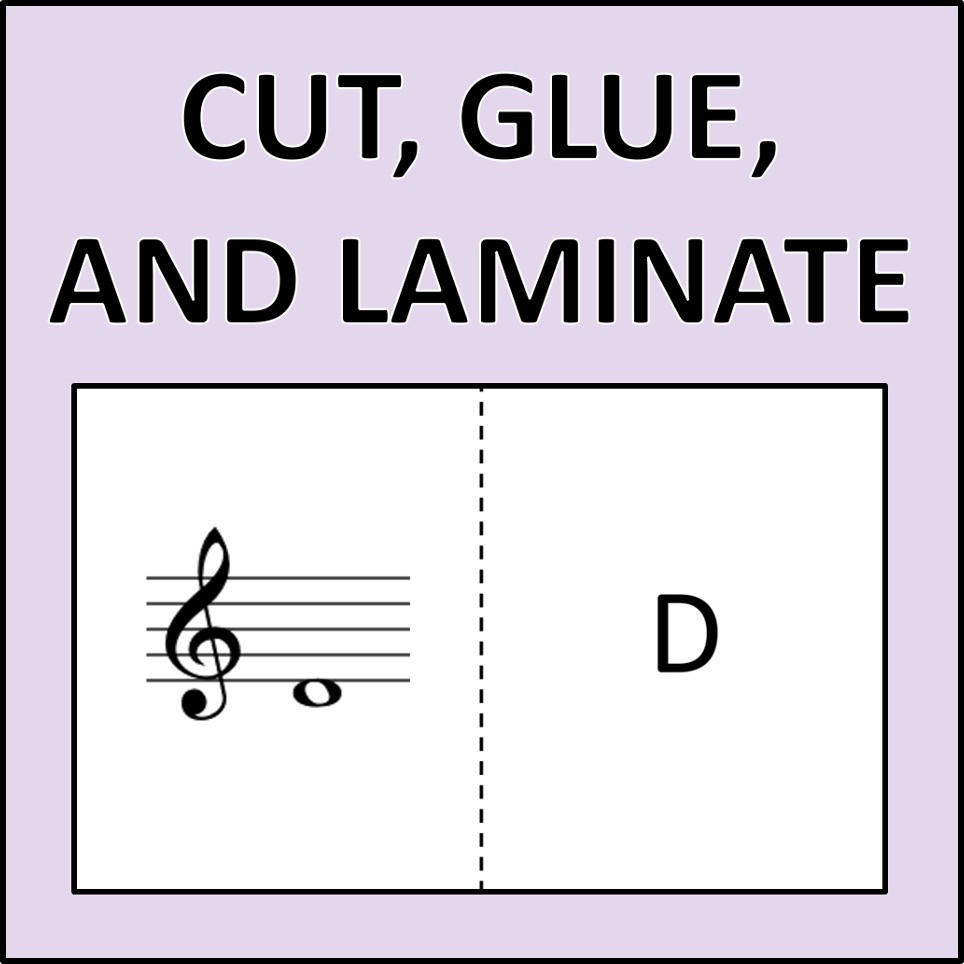 Treble Clef Flashcards