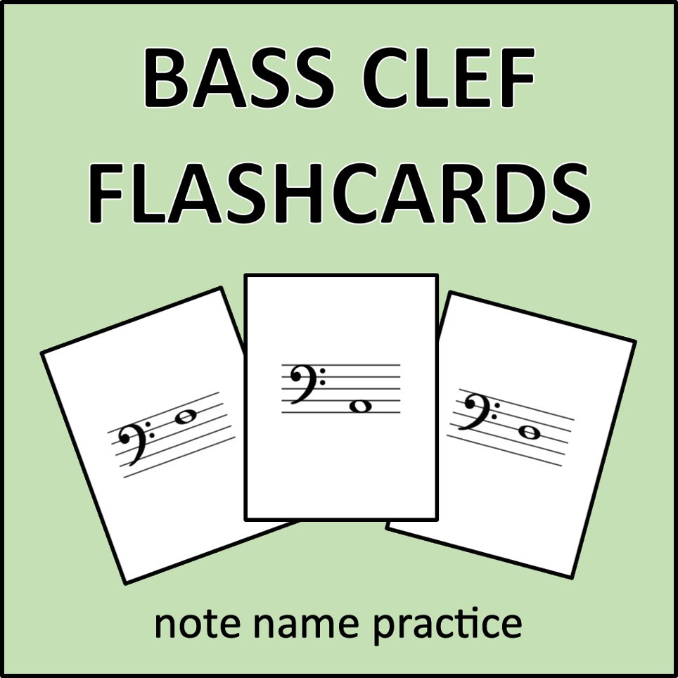 Bass Clef Flashcards