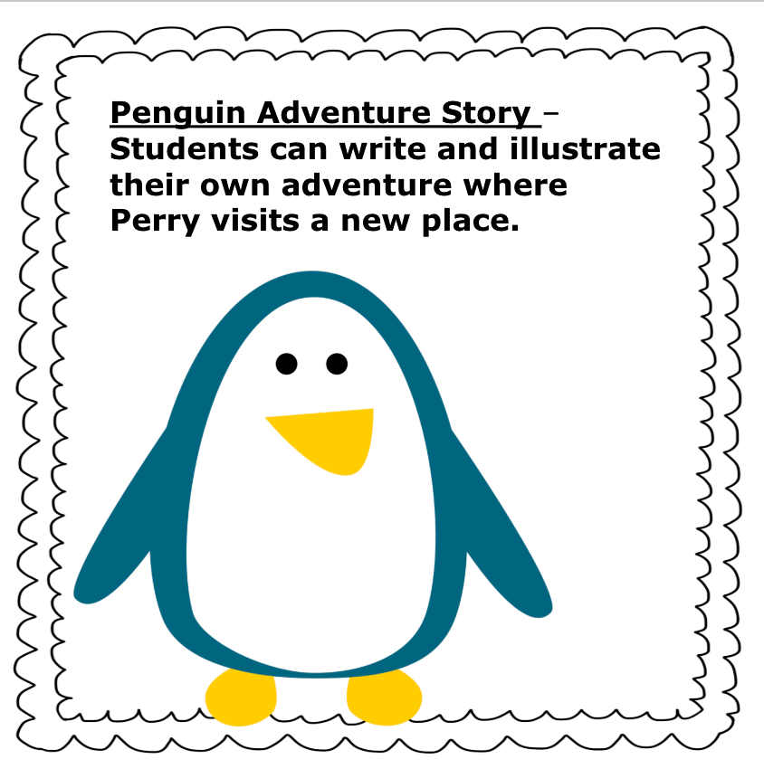 THE PENGUIN WHO WANTED TO SPARKLE: READING & WRITING/ FUN ACTIVITIES ...