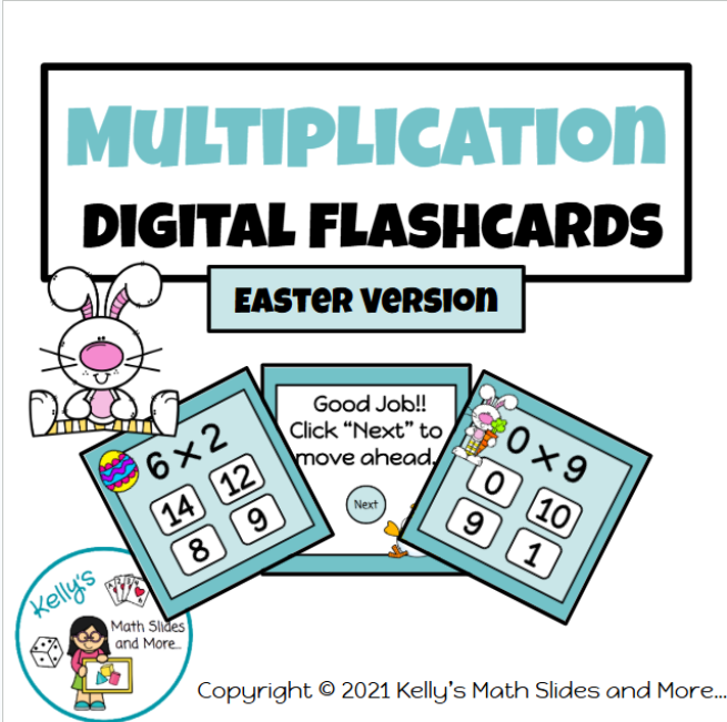 Easter Bundle - Multiplication and Division - 4 Digital Games/Lessons ...