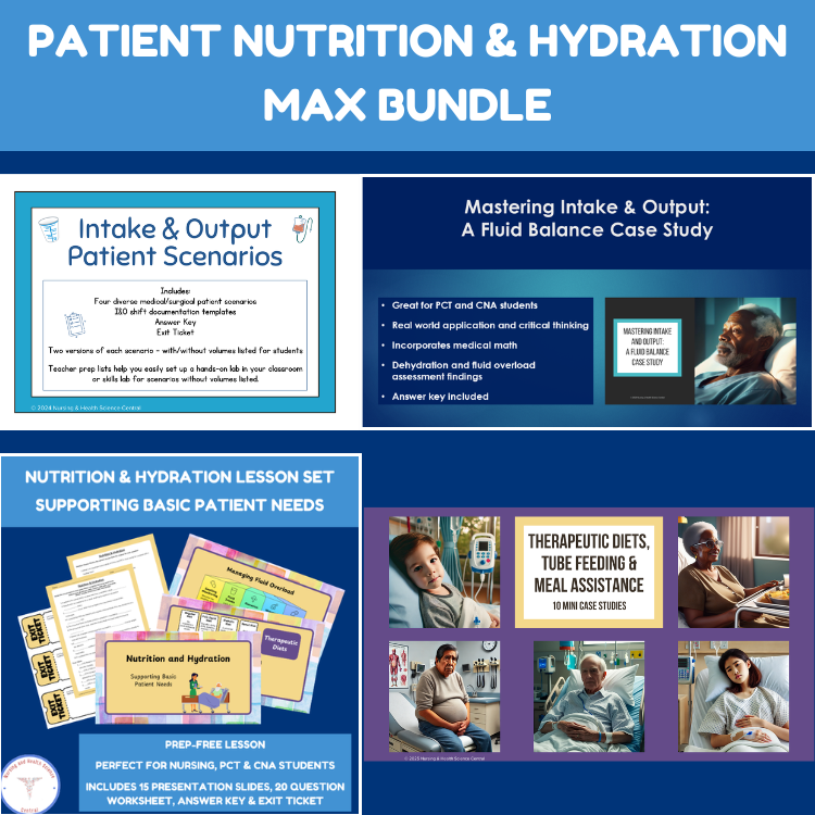 Patient Nutrition & Hydration MAX Bundle
