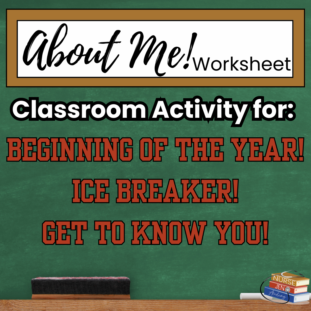 About Me! | Get to Know You Activity | Back to School Ice Breaker for ...