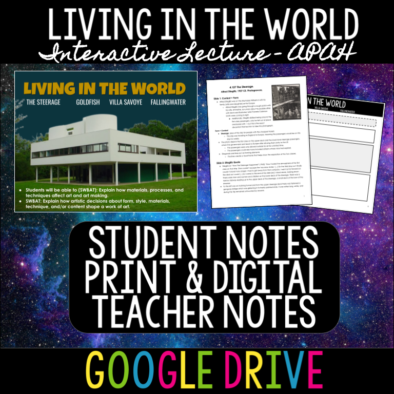 Living in the World Interactive Lecture - AP Art History - Amped Up ...