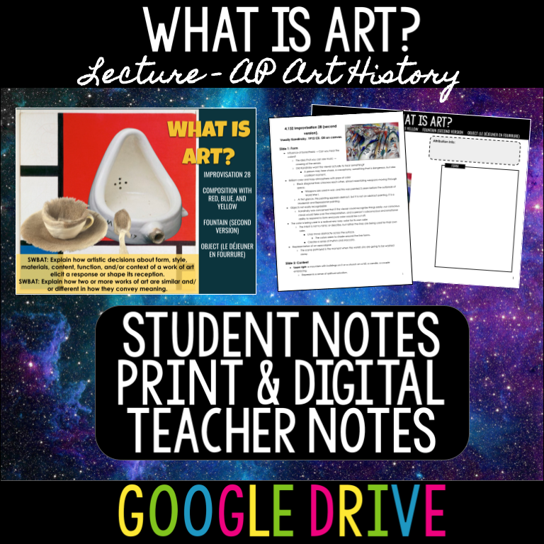What is Art? Lecture - AP Art History - Amped Up Learning