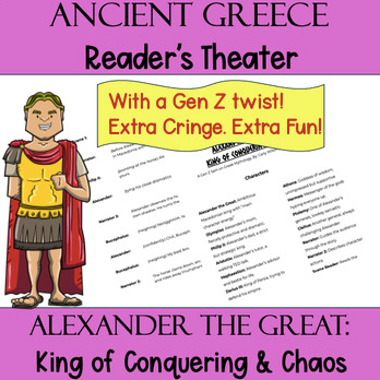 Reader's Theater Ancient Greece/Greek Mythology-Alexander the Great ...