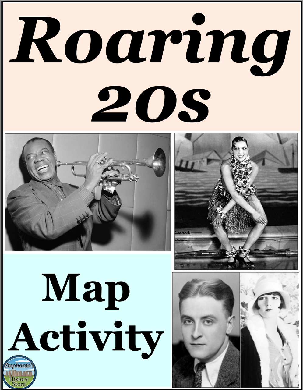 The Roaring 20s Map Activity