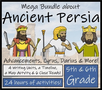 Ancient Persia Mega Bundle of Activities | 5th Grade & 6th Grade ...