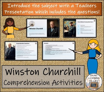 Winston Churchill Close Reading Comprehension Activities | 5th Grade ...