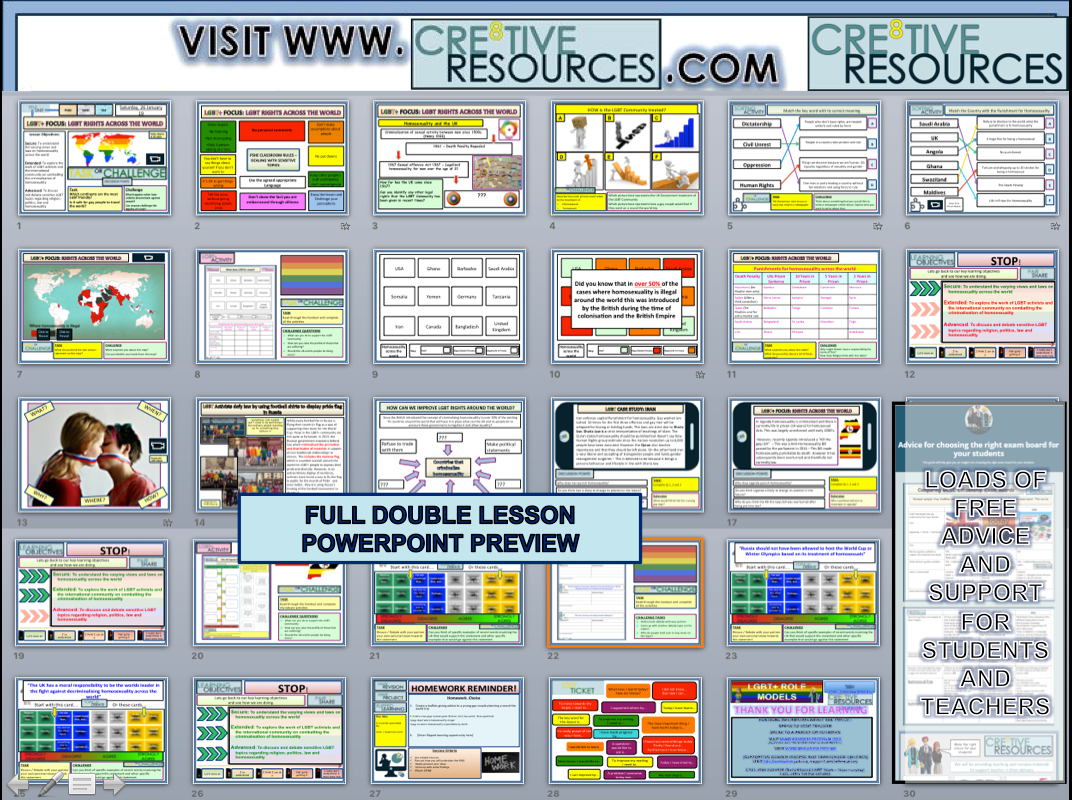 LGBT Rights Across The world - Amped Up Learning
