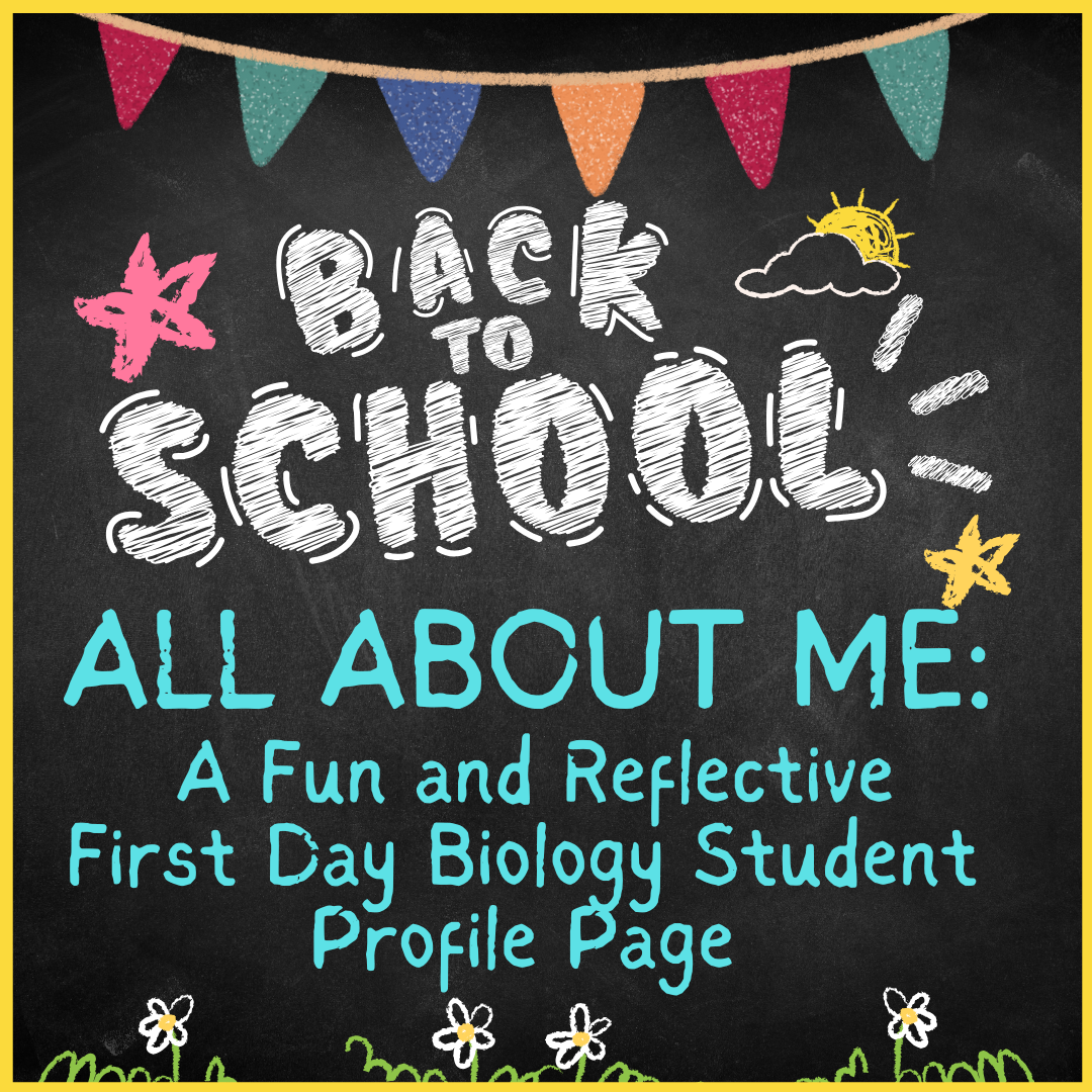 Back to School Biology: A Fun and Reflective All About Me Student ...