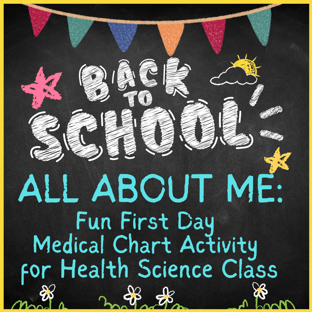 All About Me: Back to School Medical Chart Activity for Health Science ...