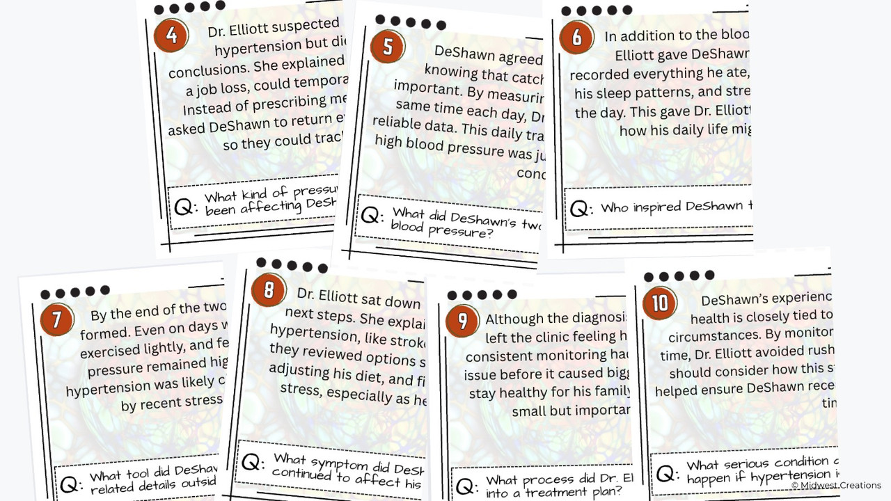 Vital Signs in Action | Realistic Case Study for Health Science ...