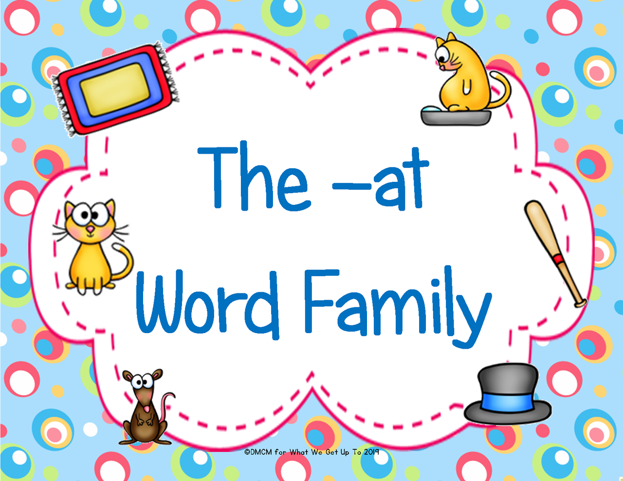 The -at Word Family - Amped Up Learning