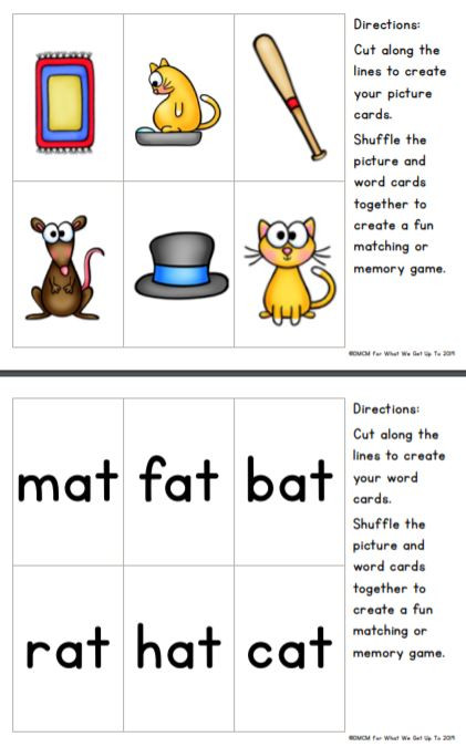 The -at Word Family - Amped Up Learning