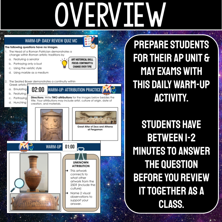Daily Warm-Ups AP Art History Unit 2