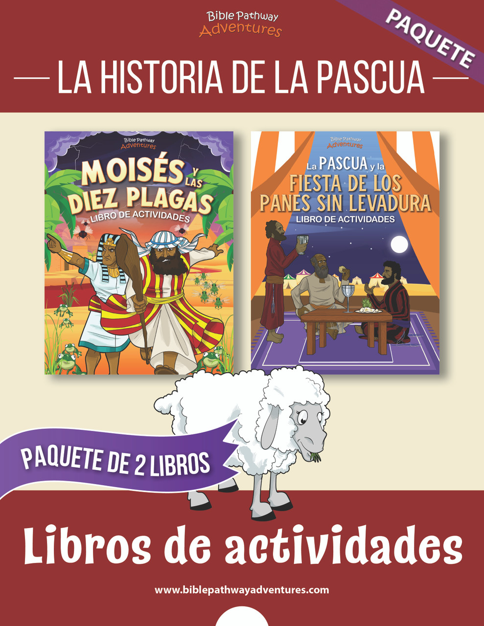 La historia de la Pascua: Libros de actividades BUNDLE