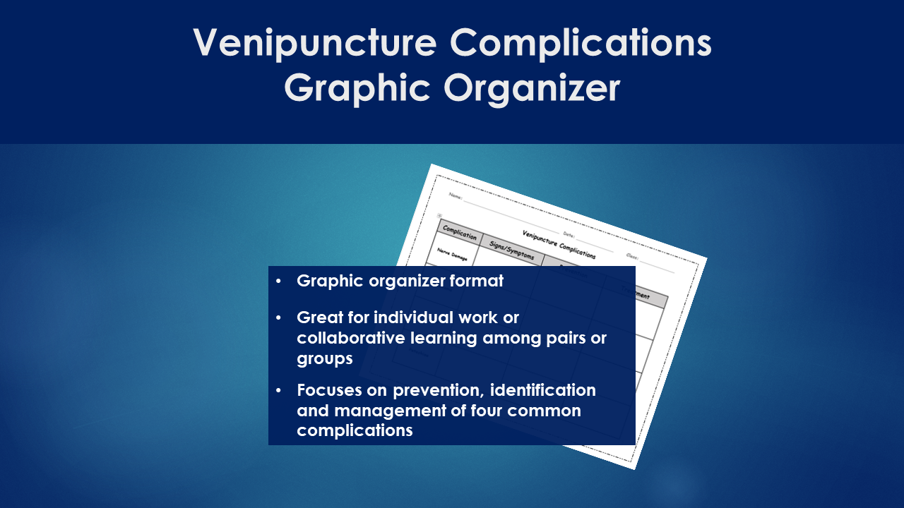 Venipuncture / Phlebotomy Bundle for Nursing, Health Science, PCT, CCMA