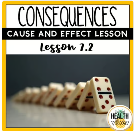 Decision Making Goal Setting Consequences Unit for Middle & High School