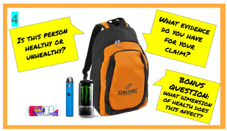 8 Dimensions of Health Activity for Middle & High School Teens